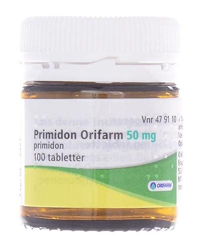 Primidon 50mg tabletter 100 stk - Apotek 1