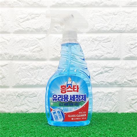 홈스타 유리용 세정제 용기 500ml 창문유리 윌유즈