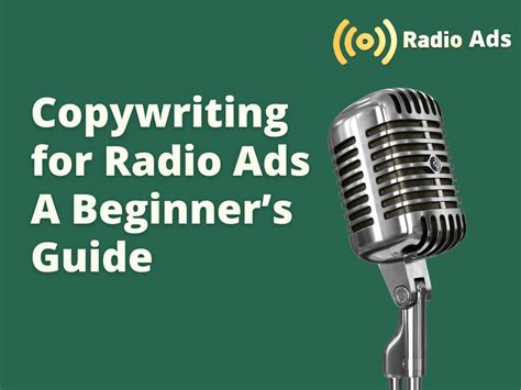 Copywriting For Radio Ads A Beginners Guide Copywriting For Radio Ads A Beginners Guide