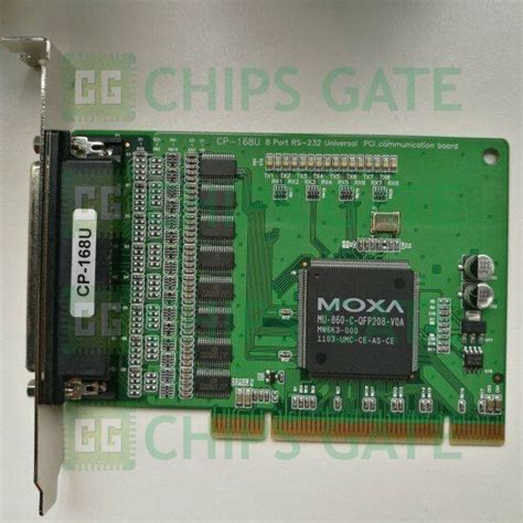 1pcs Moxa Moxa Cp 168u Multiport Serial Card 8 Pci Rs232 Fast Ship Ebay