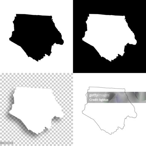 Ashe County North Carolina Maps For Design Blank White And Black