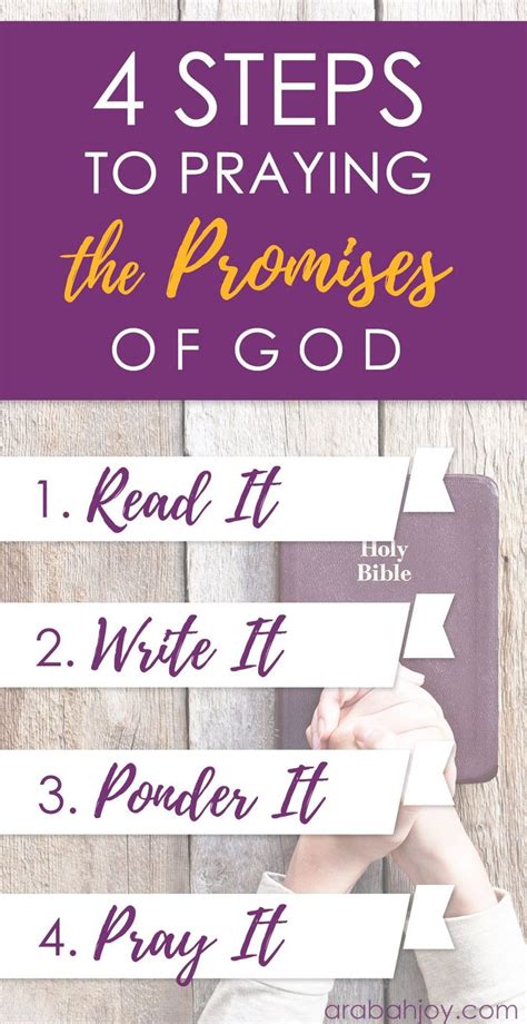 How To Pray The Promises Of God Let Gods Promises Strengthen You Each