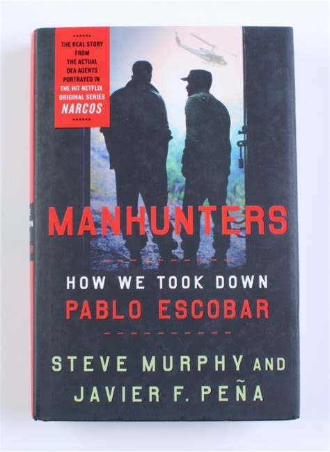 Steve Murphy And Javier Pena Signed Manhunters Hardcover Book Beckett