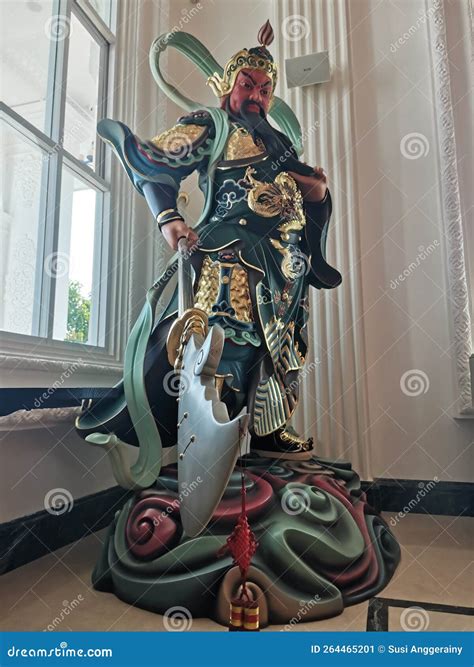 Guan Yu Or Guan Gong Chinese God Of War Editorial Photo Image Of