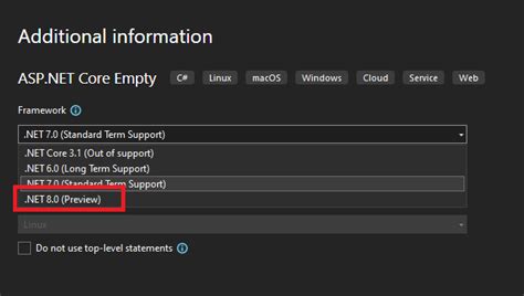 Why NET Preview Doesnt Show Up In Visual Studio Version Preview Stack Overflow