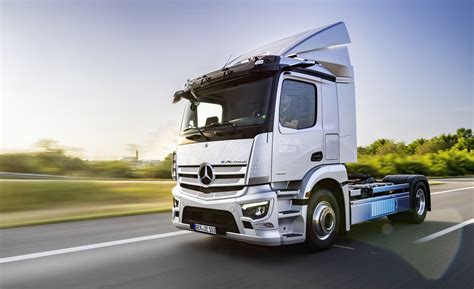 Dari Jerman Ke Turki Truk Listrik Mercedes Benz Eactros Berhasil