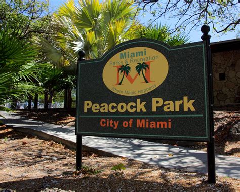 Peacock Park Greater Miami And Miami Beach