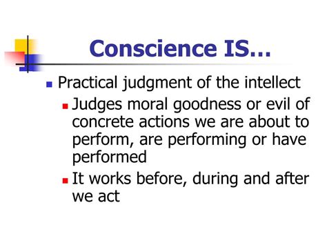 Ppt Chapter 5 Conscience Formation Powerpoint Presentation Free