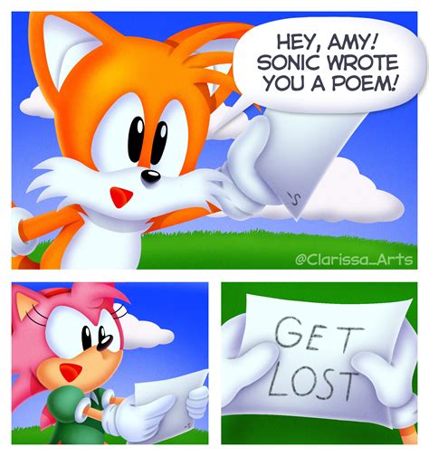 Funny Sonic And Amy Memes