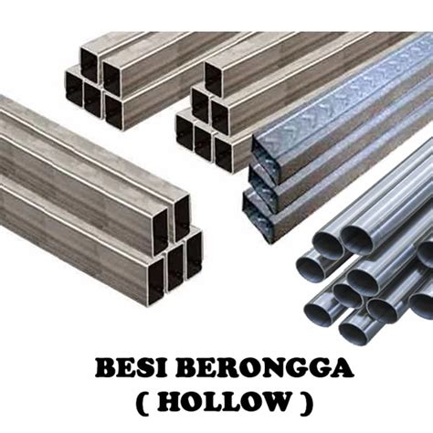 Baja Besi Hollow Persegi Panjang Ukuran 6 Meter Antara Jaya Perkasa