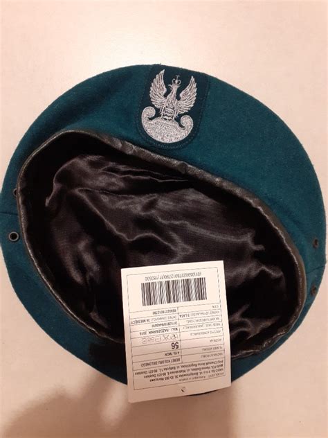 BERET WOJSKO ZIELONY Wz MON Haft Rozmiar Warszawa Kup Teraz Na Allegro Lokalnie