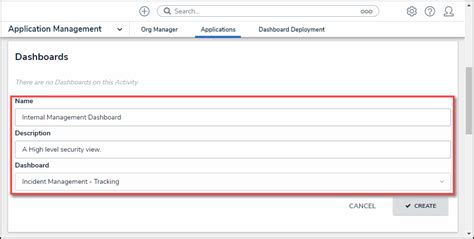 embedding a dashboard in an activity resolver knowledge base