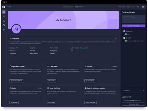 Microservice Application Architecture Release Amplication