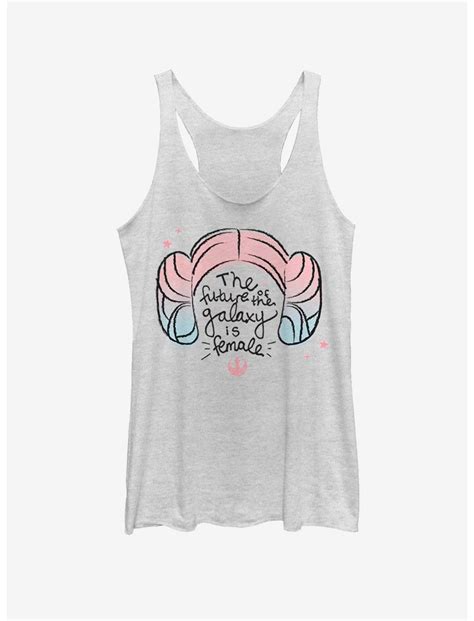 Star Wars The Future Of The Galaxy Is Female Girls Tank White Hot Topic