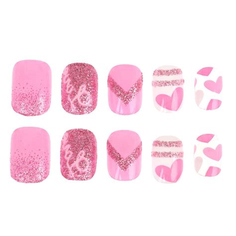 Накладные ногти с дизайном Милая леди для детей с клеем 10 шт купить с доставкой по выгодным