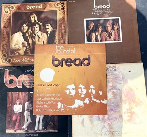 Bread Lot Of 5 Great Records Multiple Titles Lps Catawiki