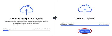 Upload Or Select Data For Amr Analysis Cz Id Help Center