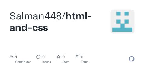 GitHub Salman448 Html And Css