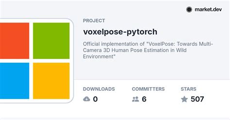 Voxelpose Pytorch Ecosystem Directory Market Dev