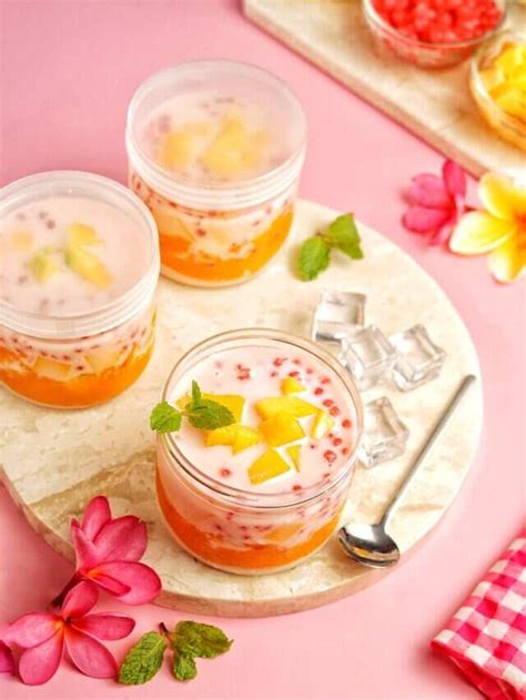 Diy 4 Ingredient Mango Float Dessert At Home