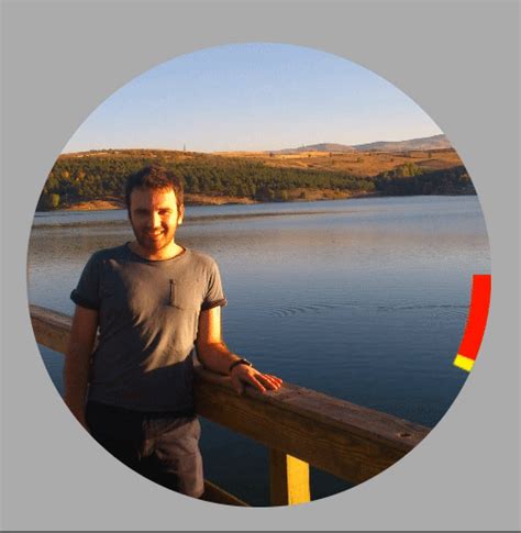 Objective C Circular Uiview With Multiple Coloured Border Working