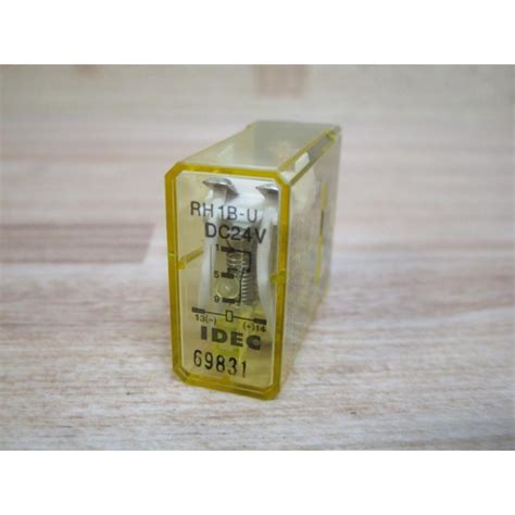 Idec Rh1b U Dc24v Relay Rhib U Dc24v 24vdc Pack Of 3 New No Box