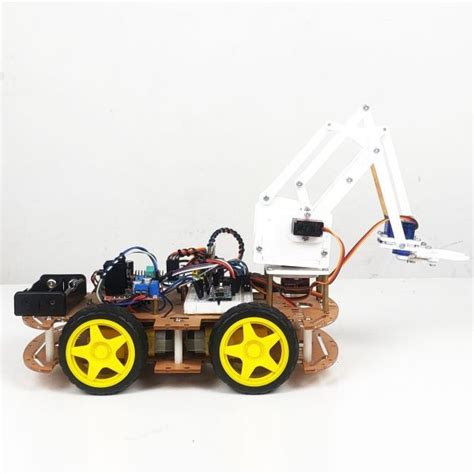 Arduino Bluetooth Transporter Smart Car With Arm Robot Digiware Store