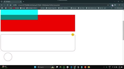 Lecture 3 Css Basic Vvork Cloud Technologies Coding Bootcamp Youtube