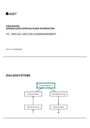 V14 Moderne Ansätze Skript der Vorlesung VORLESUNG GRUNDLAGEN