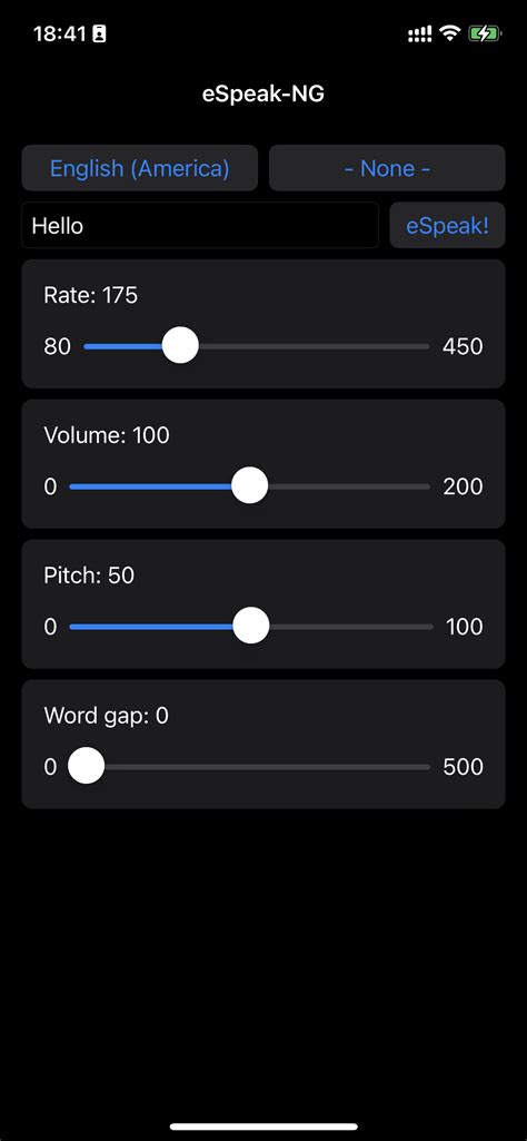 Feature Request Port Espeak Ng To Ios And Expose It To Voiceover