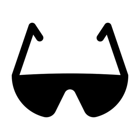 Safety Glasses Icon Simple Style Royalty Free Vector Image