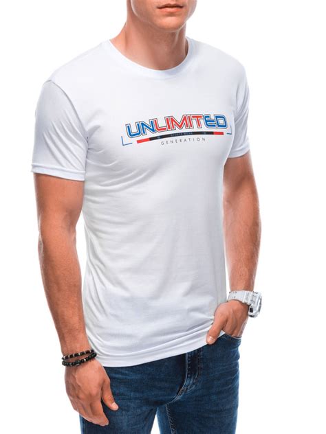 Mens T Shirt S1886 White Modone Wholesale Clothing For Men