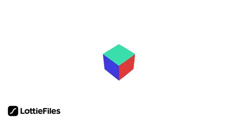 3d Cube Animation By Faran Studio Lottiefiles