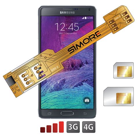 X Twin Galaxy Note 4 Dualsim Adapter For Samsung Galaxy Note 4