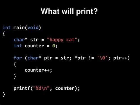 Pointers The C Programming Language Gives Us The Ability To Directly