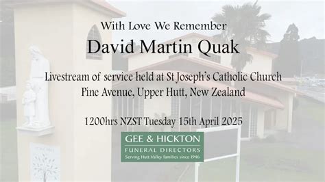 David Quak Livestream