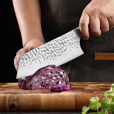 7 Piece Hand Forged Durable Sharp Kitchen Knife Set