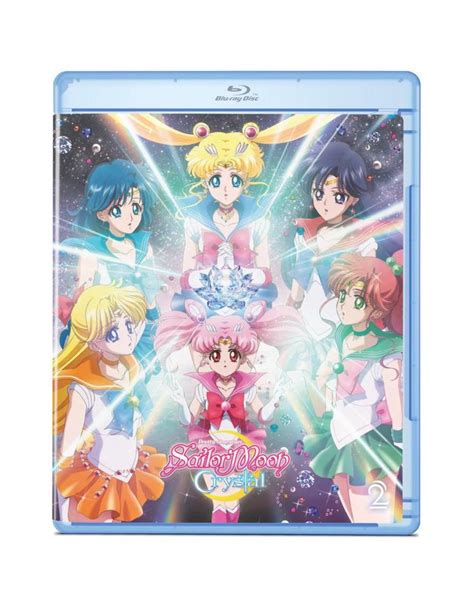 Viz Media Sailor Moon Crystal Set 2 Blu Ray DVD Collectors Anime LLC
