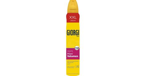 Giorgi Line Maxi volume 4 Fixing Αφρός Μαλλιών για Όγκο Δυνατό Κράτημα