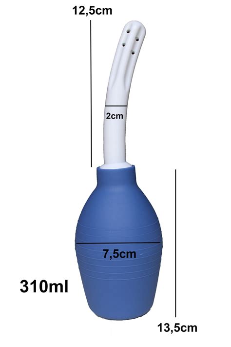 Ducha Chuca Higiênica Ginecológica 310ml Kit Enema