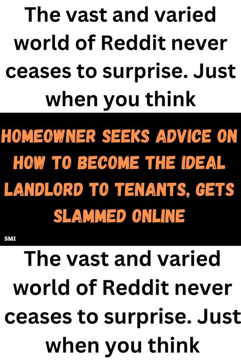 Homeowner Seeks Advice On How To Become The Ideal Landlord To Tenants