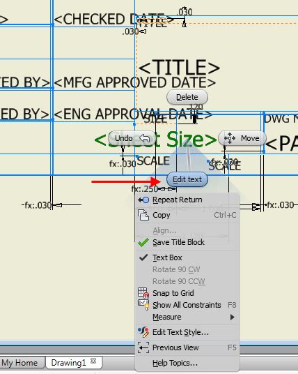 Solved Title Block Text Size Autodesk Community