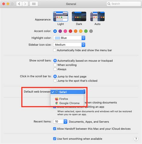 MacOS How To Set Default Browser AppleToolBox