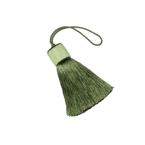 The Shade Shop Tassel Medium In Leaf