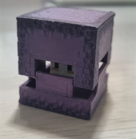 Obj File Minecraft Shulker 🧸・3d Printable Design To Download・cults