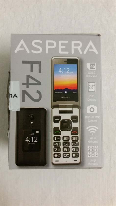 Aspera F42 Review A Flip Phone For Everyone Byteable Tech