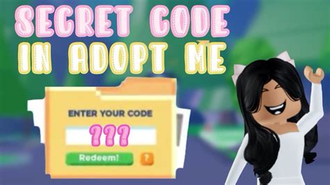 New Secret Code For The Garden Update In Adopt Me Youtube