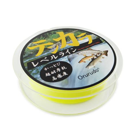 【楽天市場】釣り糸 テンカラ レベルライン 耐摩耗ナイロン糸 30m イエロー 3号 4号 送料無料 釣具 オルルド釣具 釣り具：釣り王国 楽天市場店