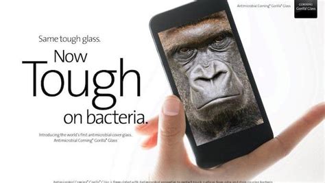 Corning Debuts Antimicrobial Gorilla Glass