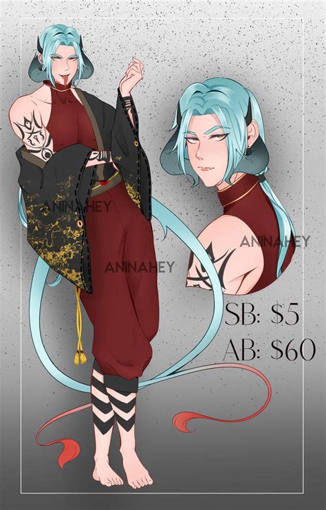 Demon Adopt 20 Closed By Aninahey On Deviantart
